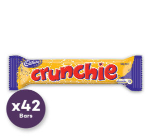 Cadbury Crunchie Bar 50g x 42 bars - Sweet Dealer